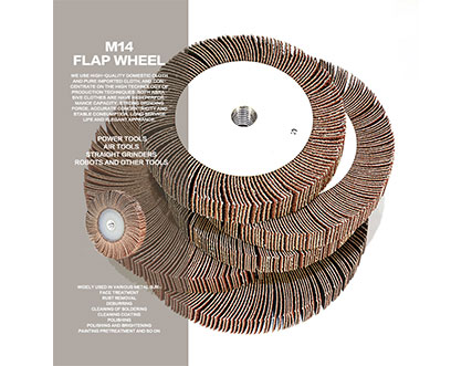 Flap Wheel With Shaft, Spindle Mounted Flap Wheel, Disc Flap Wheel | Keying